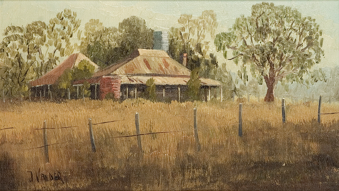 The Mudgee Farm - Antique Print Map Room