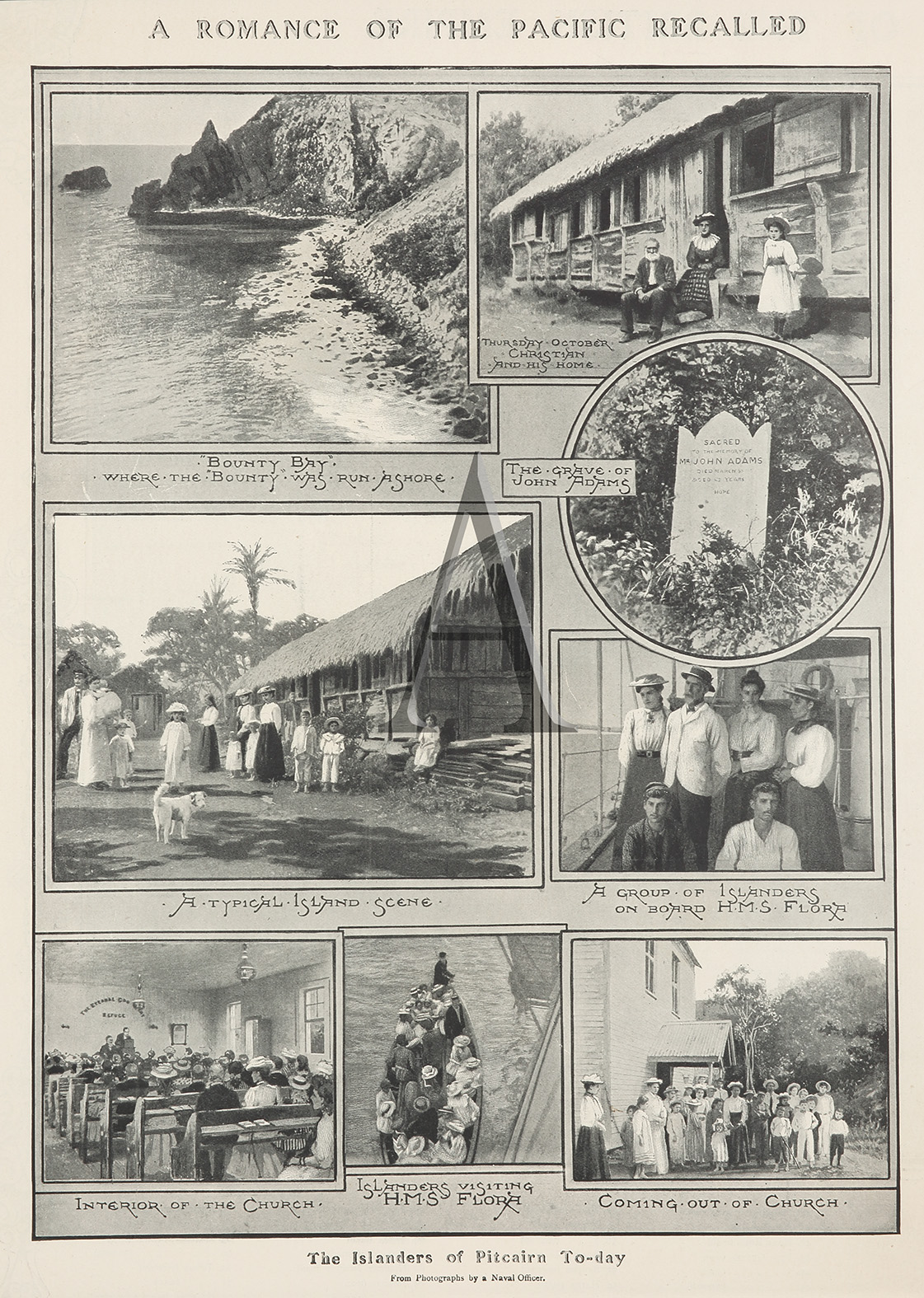 A Romance of the Pacific Recalled. The Islanders of the Pacific To-day ...