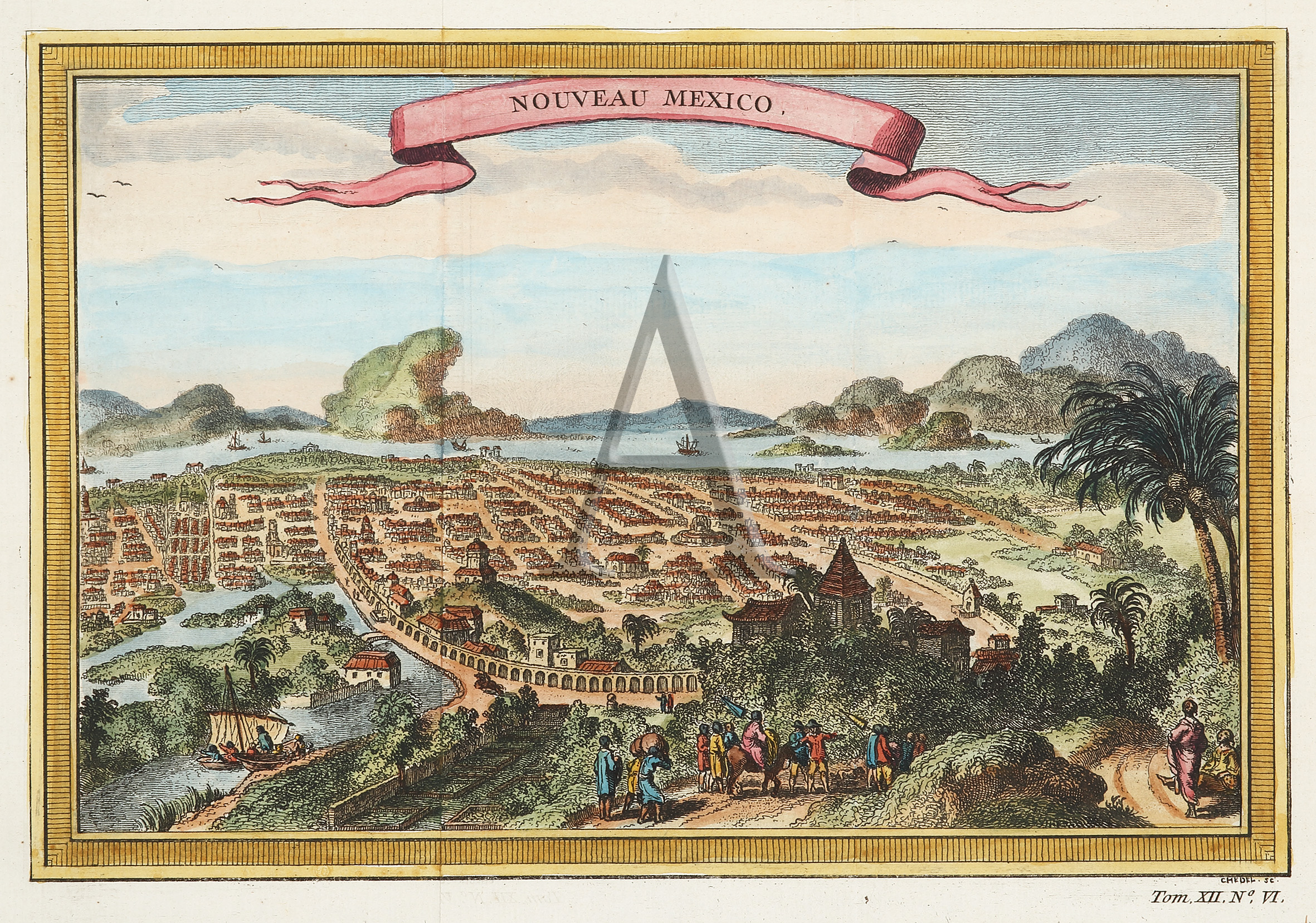 Nouveau Mexico - Antique Print Map Room