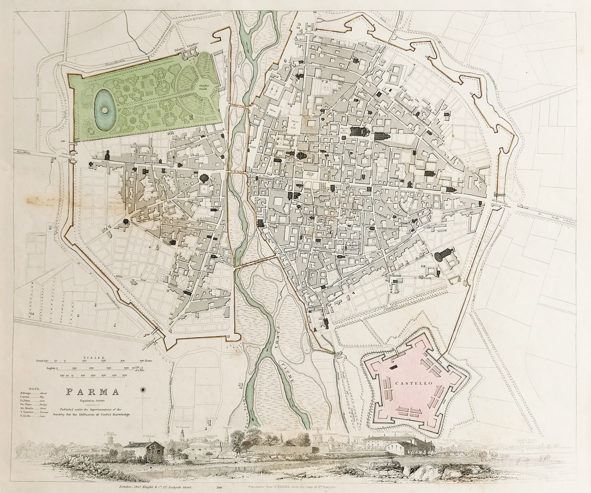 Parma - Antique Print Map Room