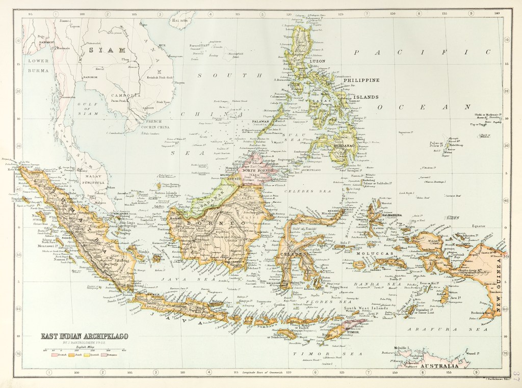 East Indian Archipelago - Antique Print Map Room