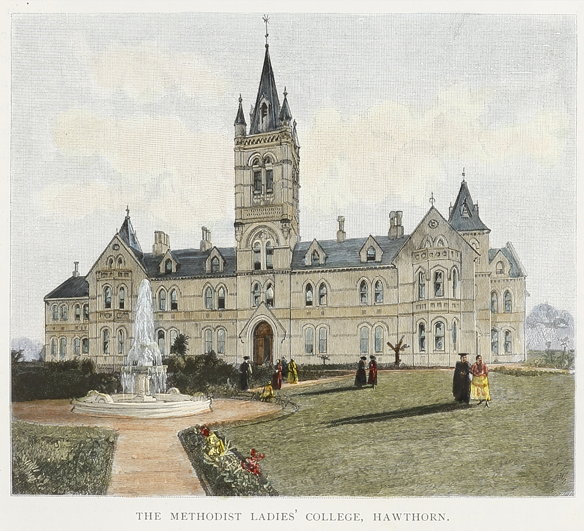 Methodist Ladies' College, Hawthorn. - Antique Print Map Room