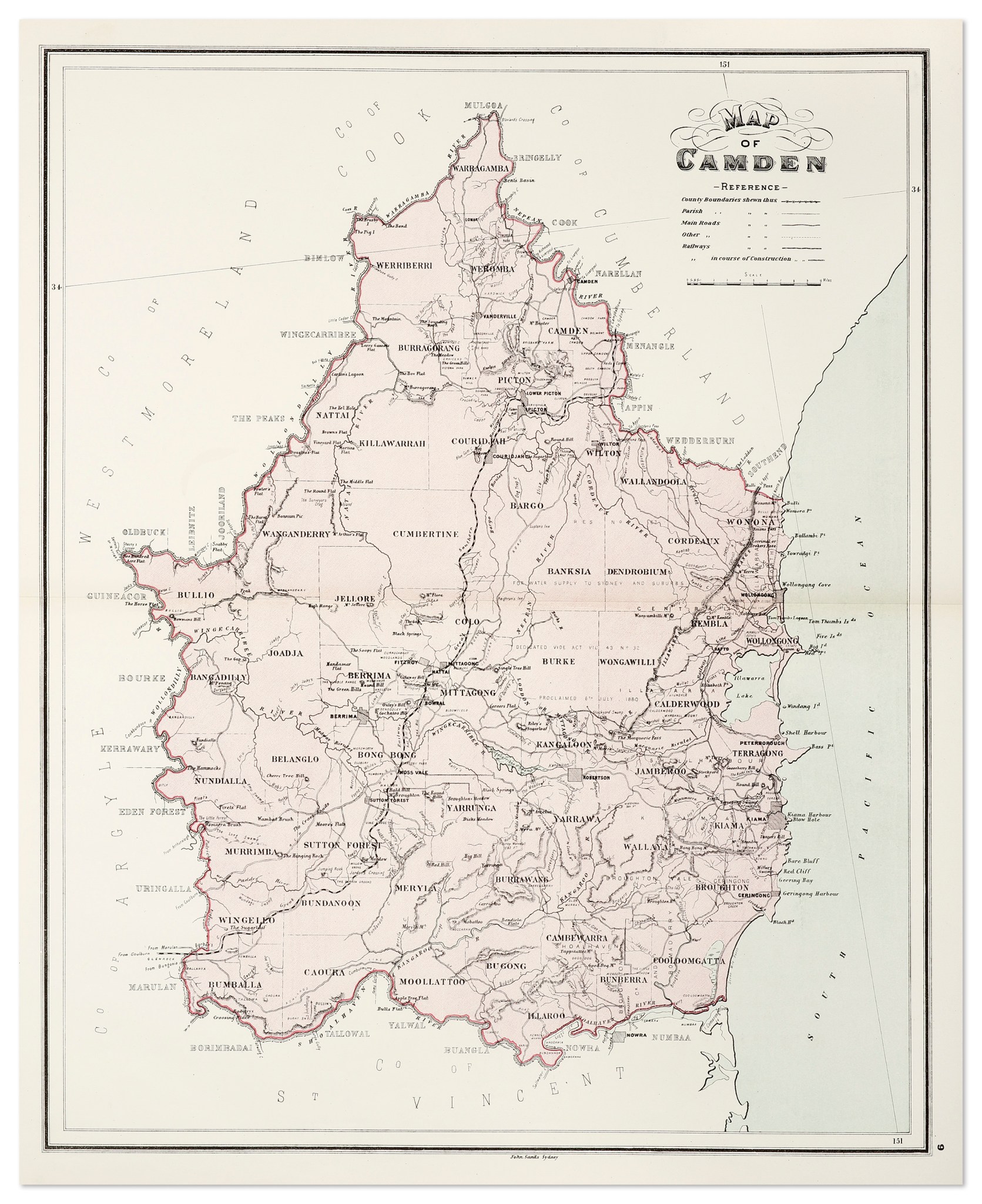 Map of Camden | Antique Print Map Room
