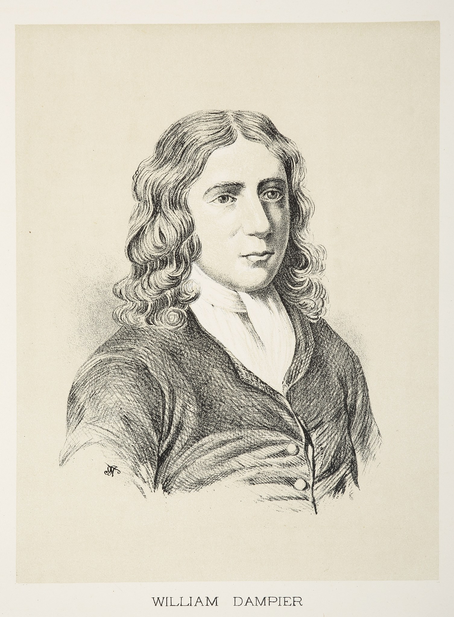 William Dampier | Antique Print Map Room