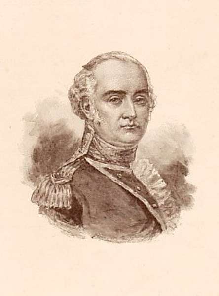 Governor Philip Gidley King - Antique Print Map Room