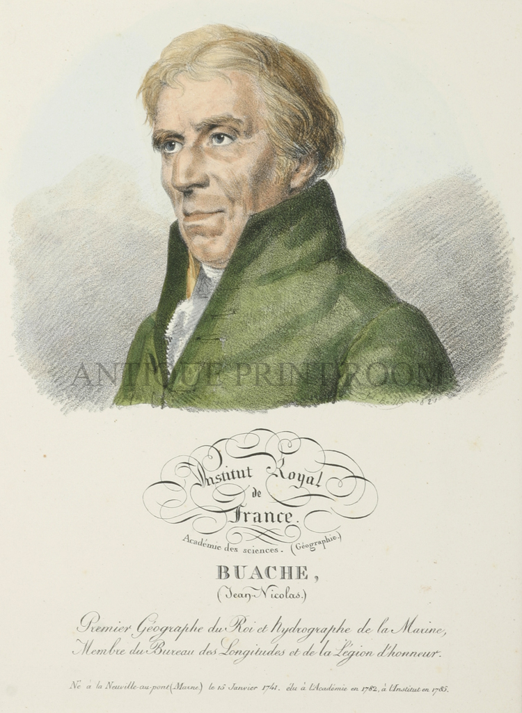 Institute Royal de France Academie de Sciences (Geographie) Buache ...