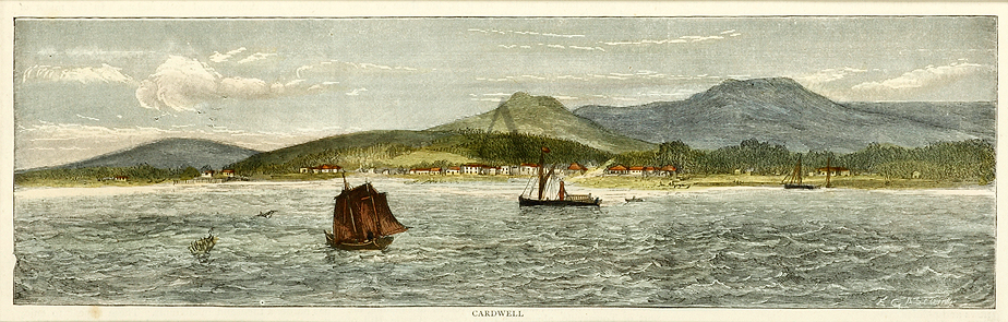 Cardwell - Antique Print Map Room