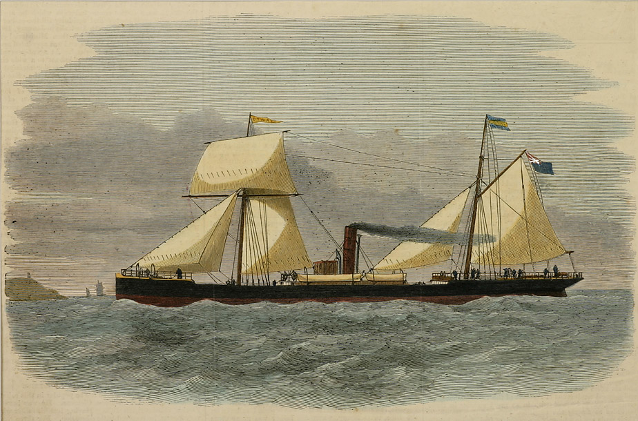 The Warrnambool Steam Navigation Company's New Steamer Otway. - Antique ...