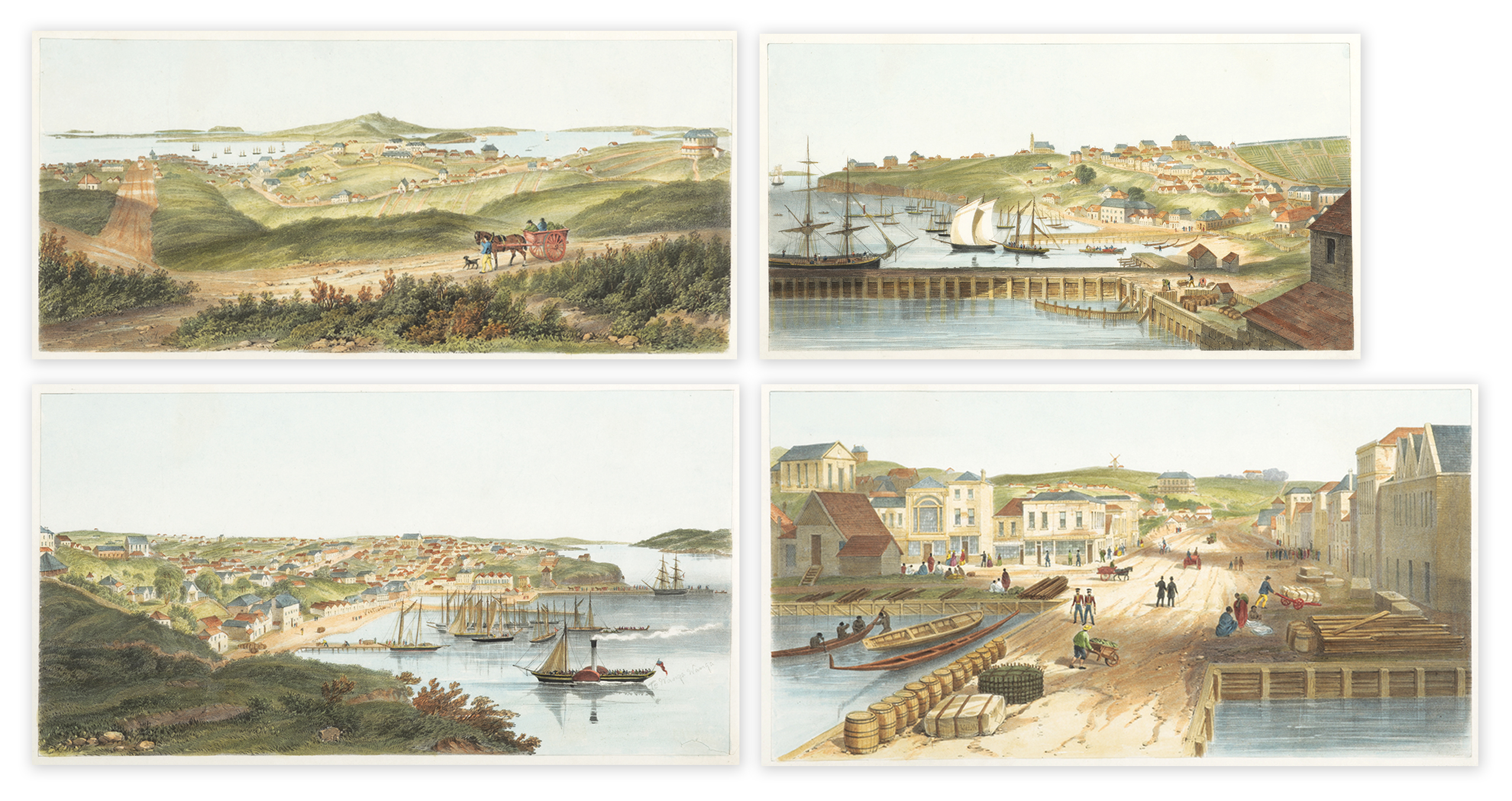 No.1, Auckland, New Zealand. (From Hobson Street South.) No.2, Auckland ...