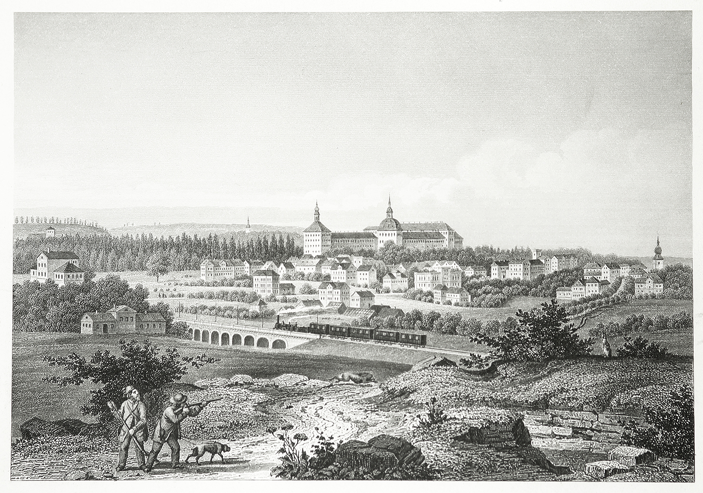 Gotha - Antique Print Map Room