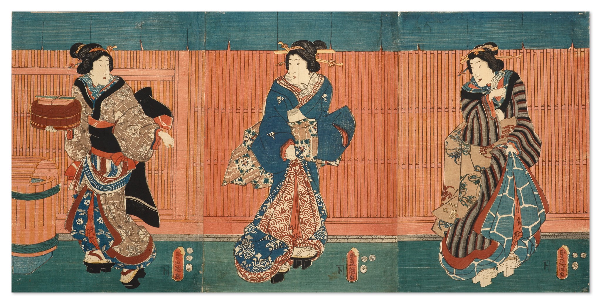 [Kabuki] - Antique Print Map Room