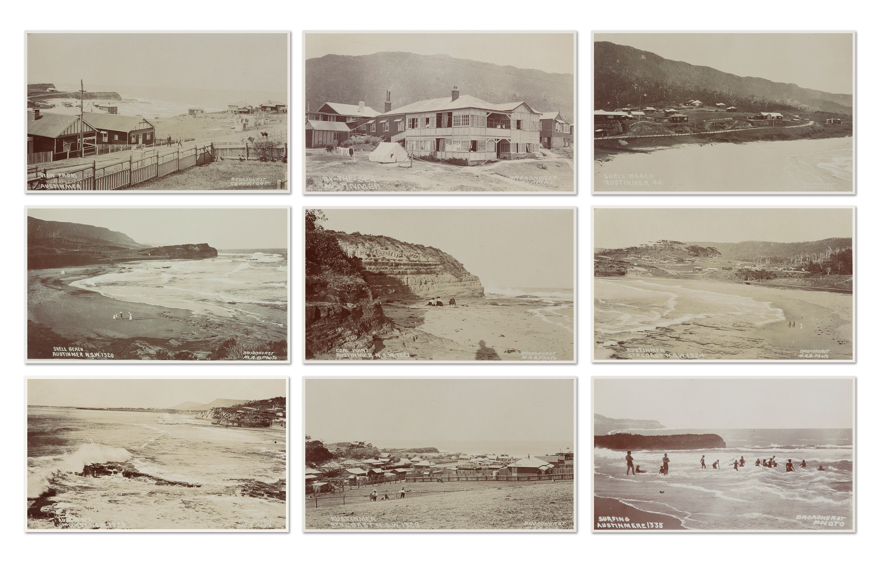 [Austinmer] - Antique Print Map Room