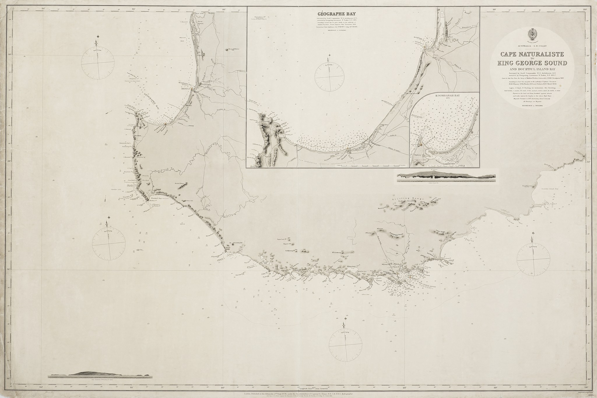 [AUSTRALIA-WA] Cape Naturaliste to King George Sound and Doubtful ...