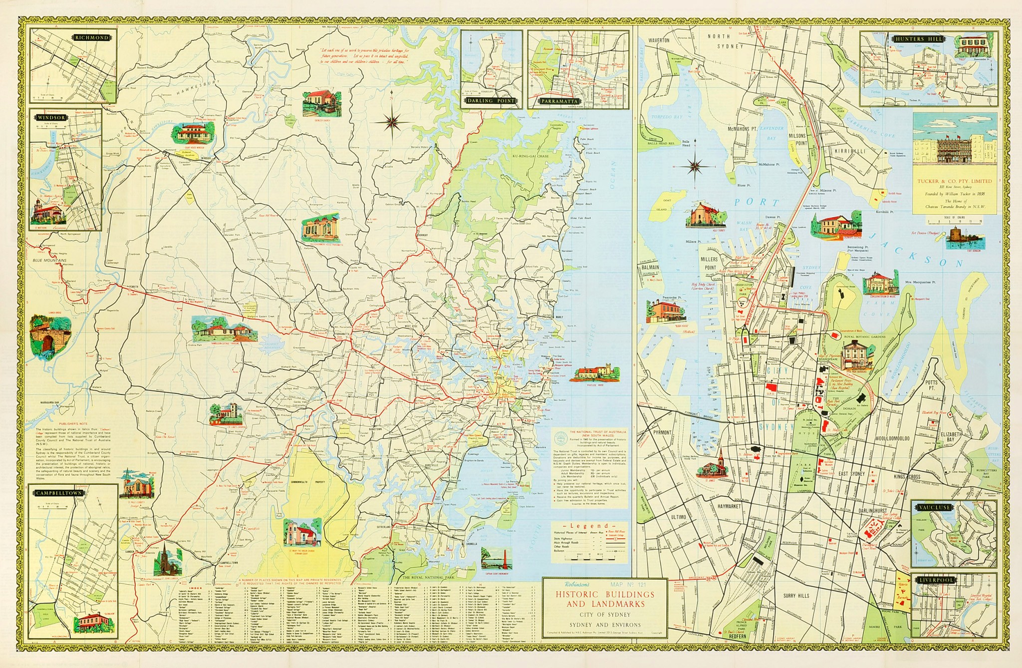 Historic Buildings and Landmarks City of Sydney / Sydney and Environs ...