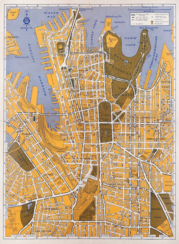 [Map of the City of Sydney] | Antique Print Map Room