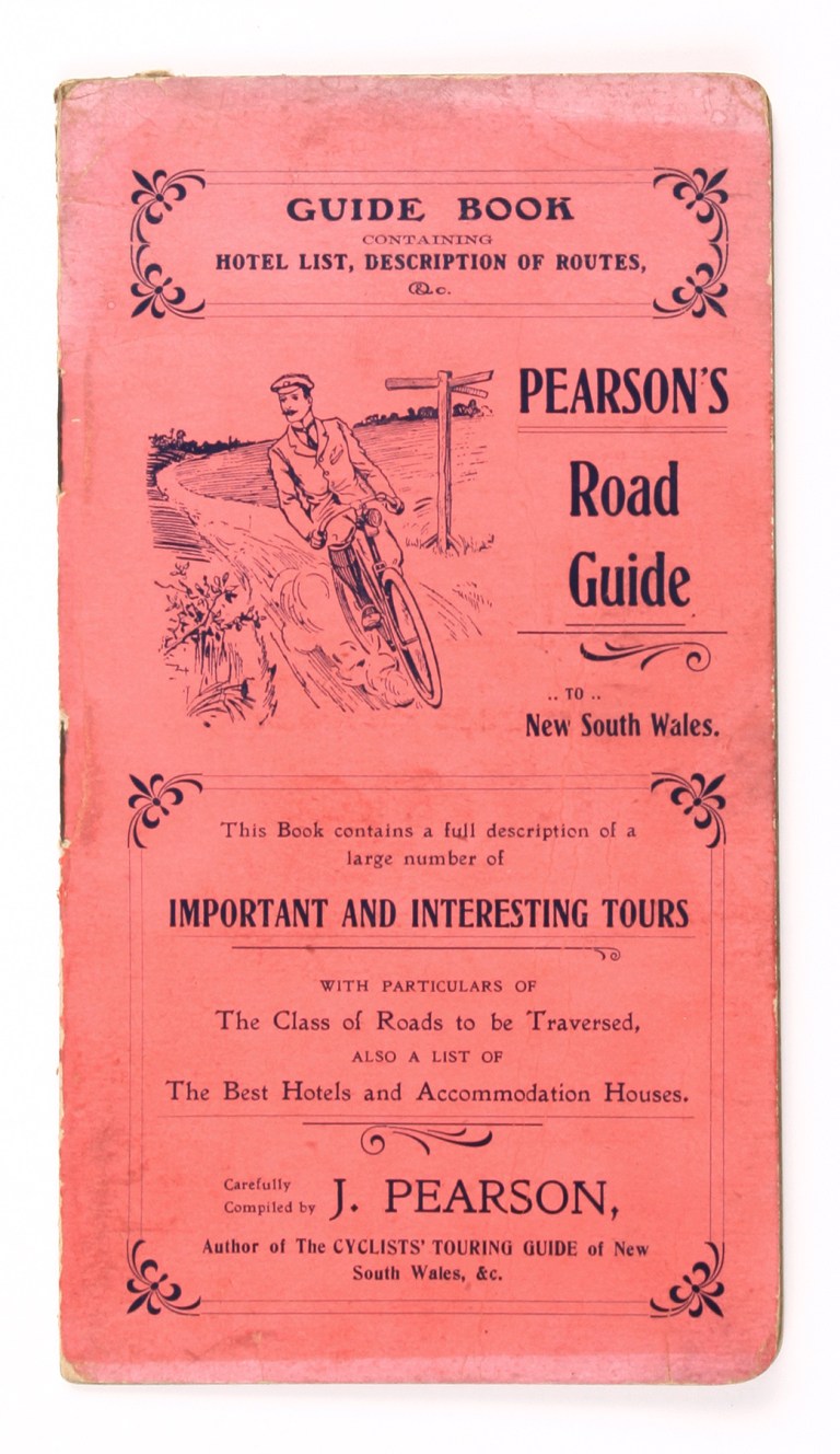 Pearson's Road Guide to New South Wales - Antique Print Map Room