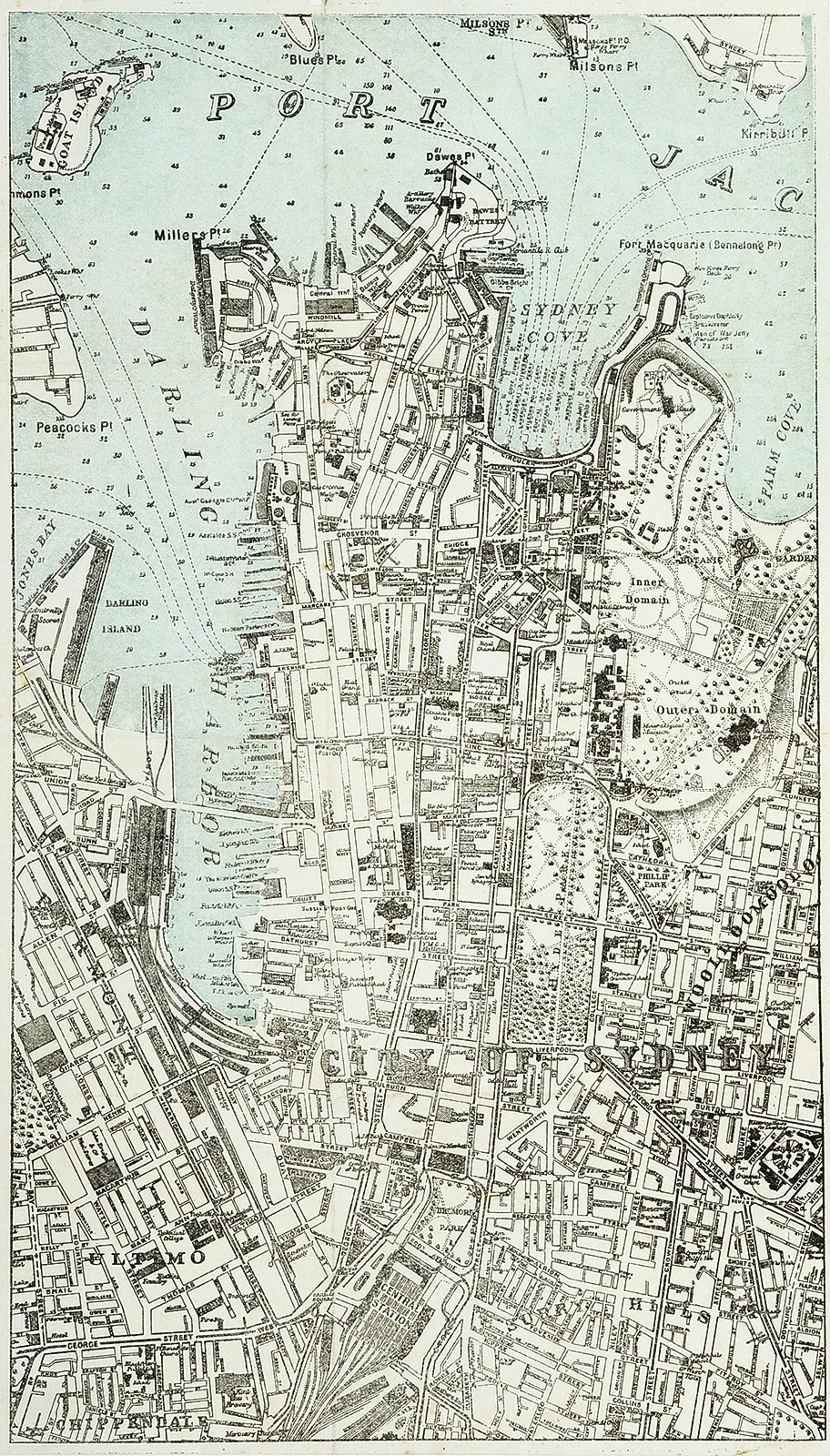 [Sydney] - Antique Print Map Room