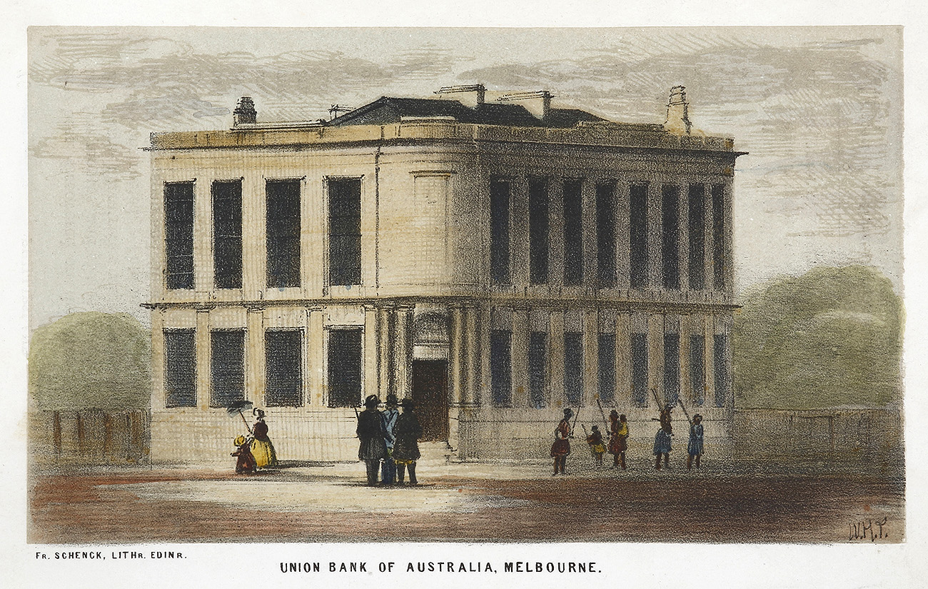 Union Bank of Australia, Melbourne | Antique Print Map Room