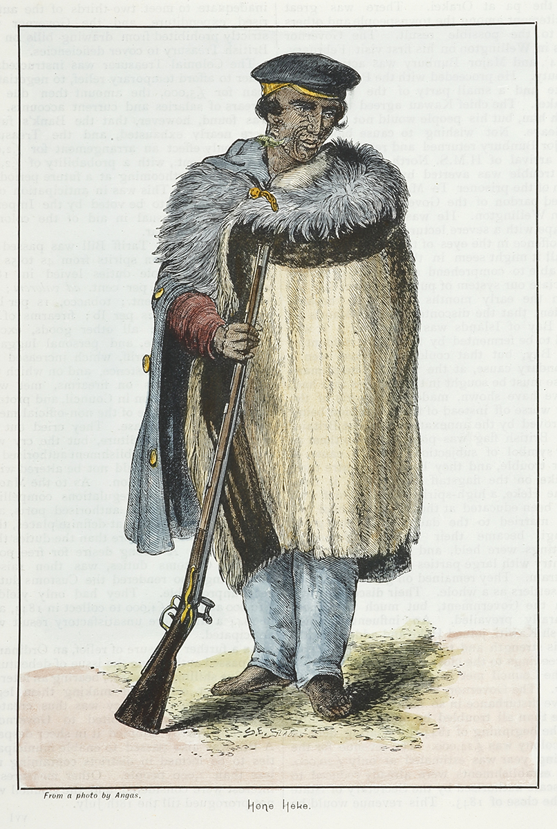 Hone Heke. - Antique Print Map Room