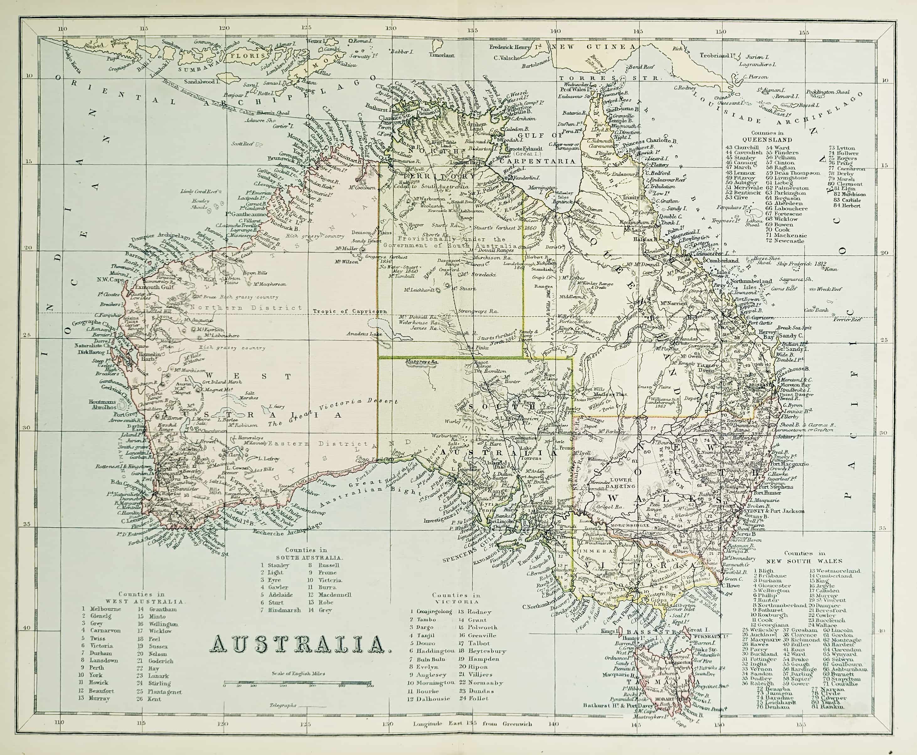Australia. - Antique Print Map Room