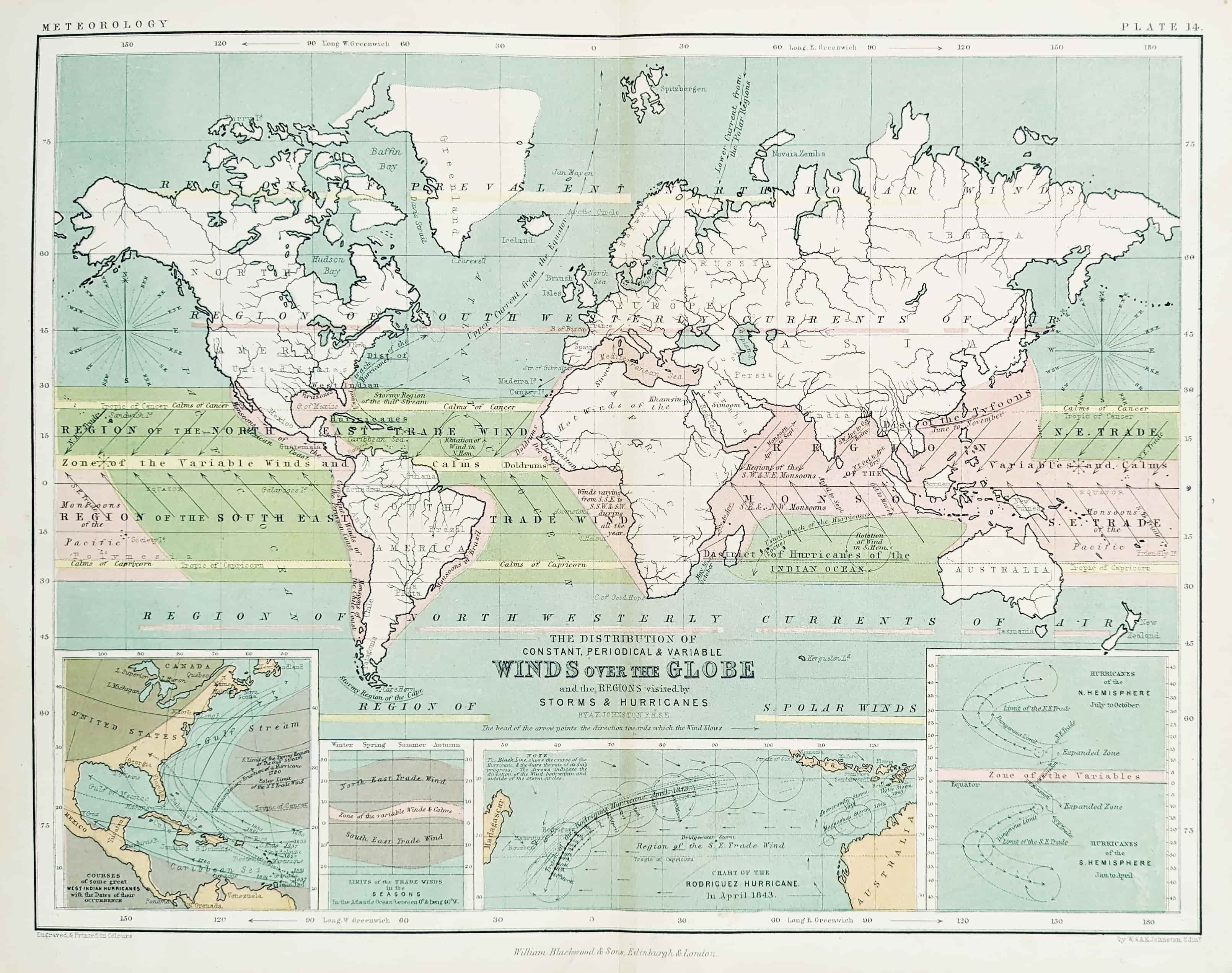 The Distribution of Constant, Periodical & Variable Winds over the ...