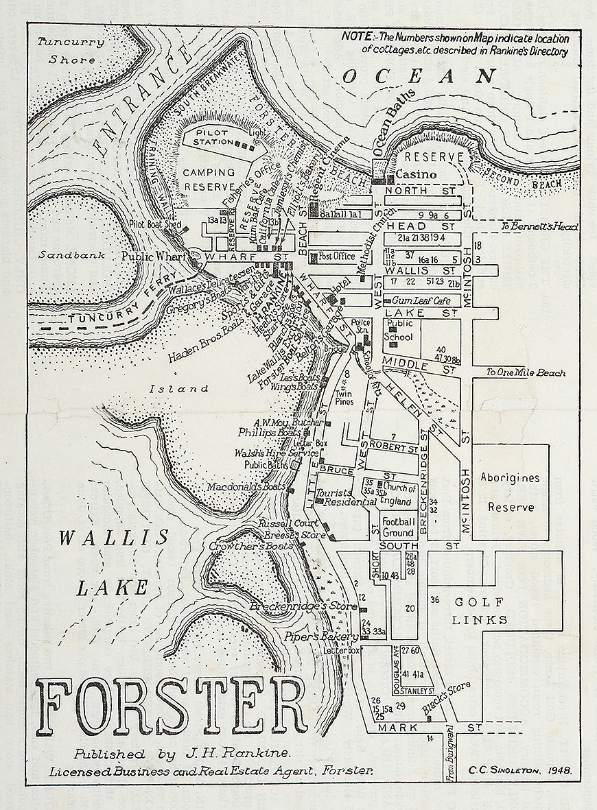 Forster - Antique Print Map Room