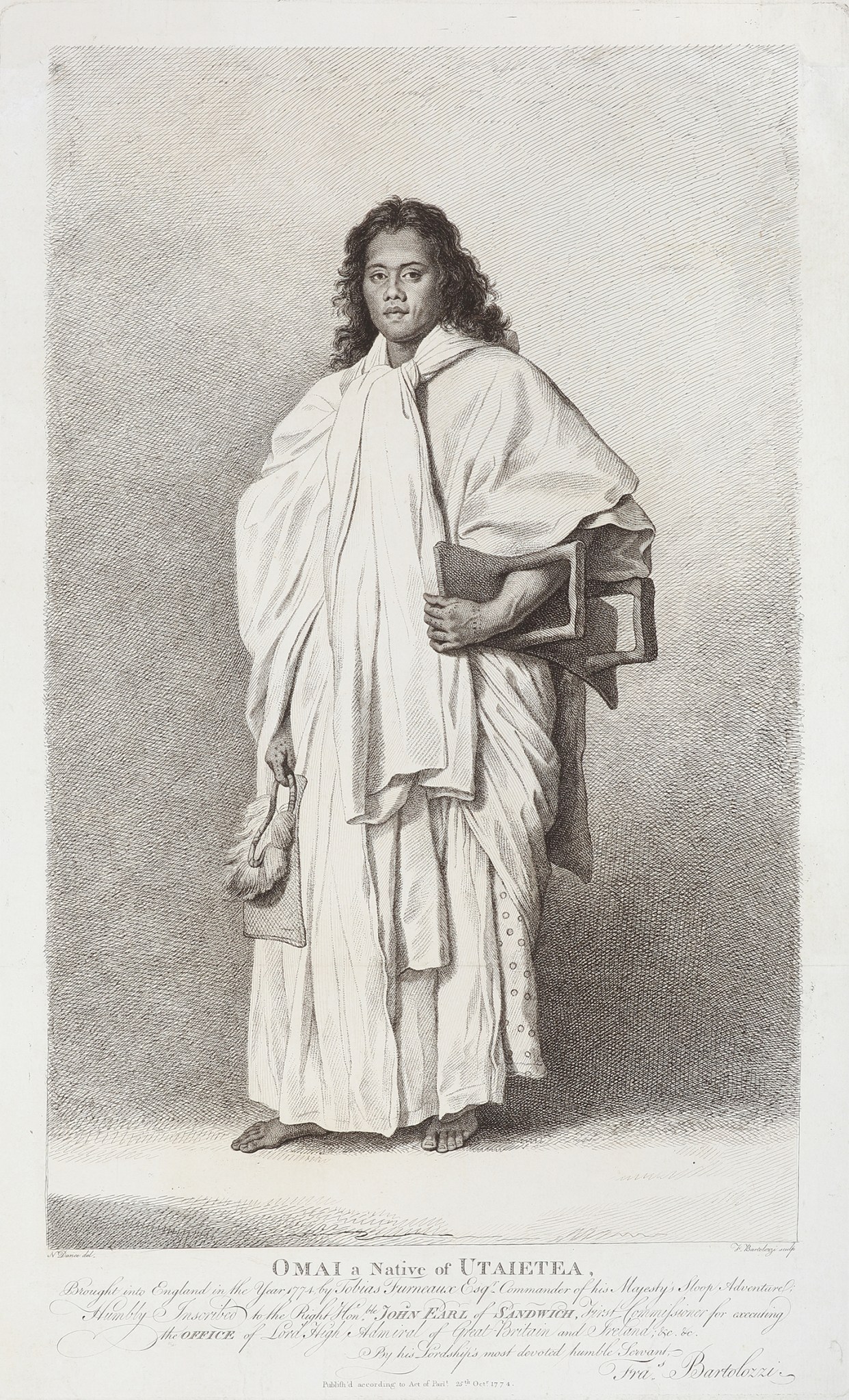 Omai a Native of Ulaietea, Brought into England in the Year 1774, by ...