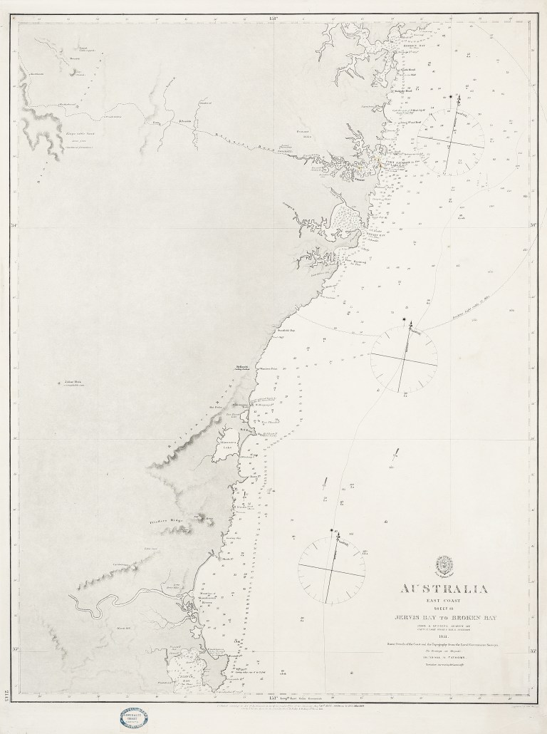 [AUSTRALIA-NSW] Australia East Coast Sheet III Jervis Bay to Broken Bay ...